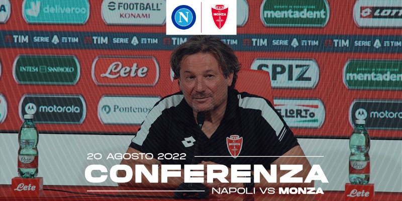 La conferenza di Mister Stroppa alla vigilia di Napoli - Monza ...