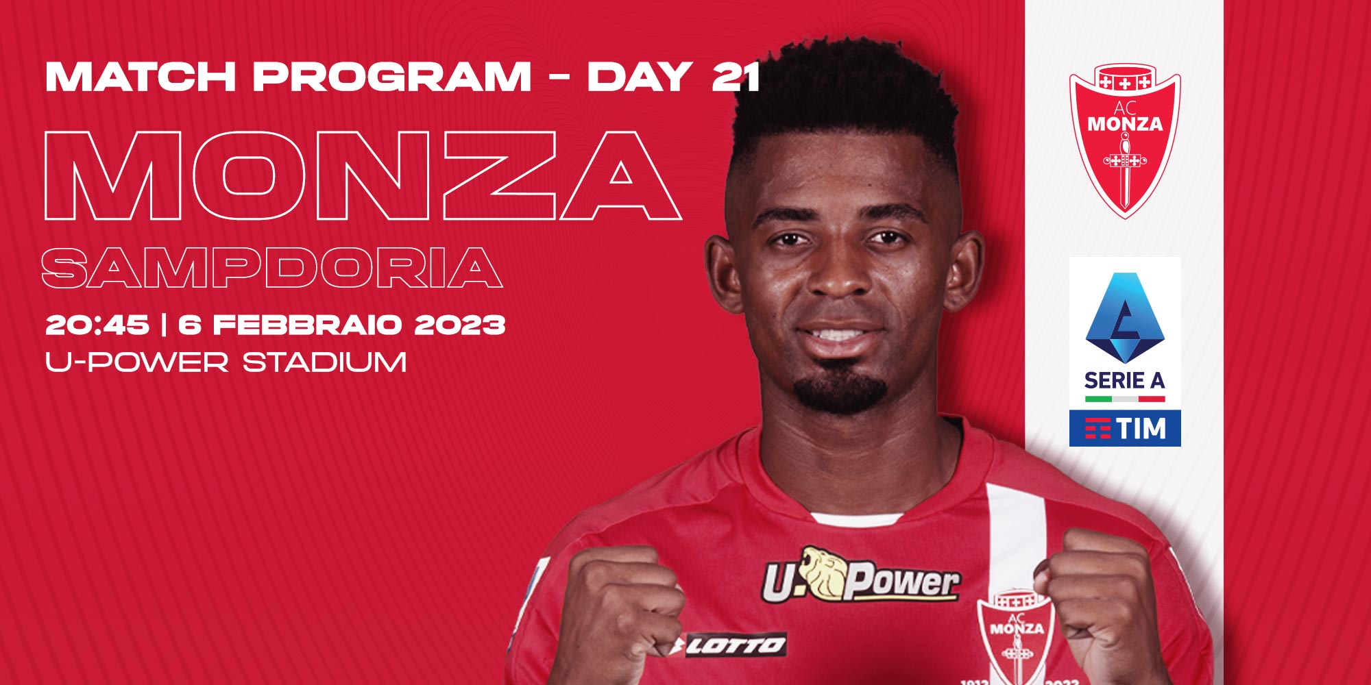 Monza - Sampdoria: Match Program - Associazione Calcio Monza S.p.A.