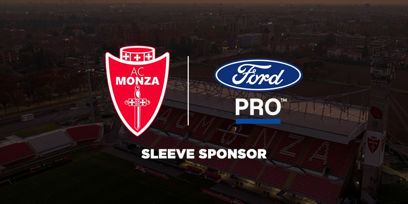 Ford Pro è sleeve sponsor AC Monza - Associazione Calcio Monza S.p.A.