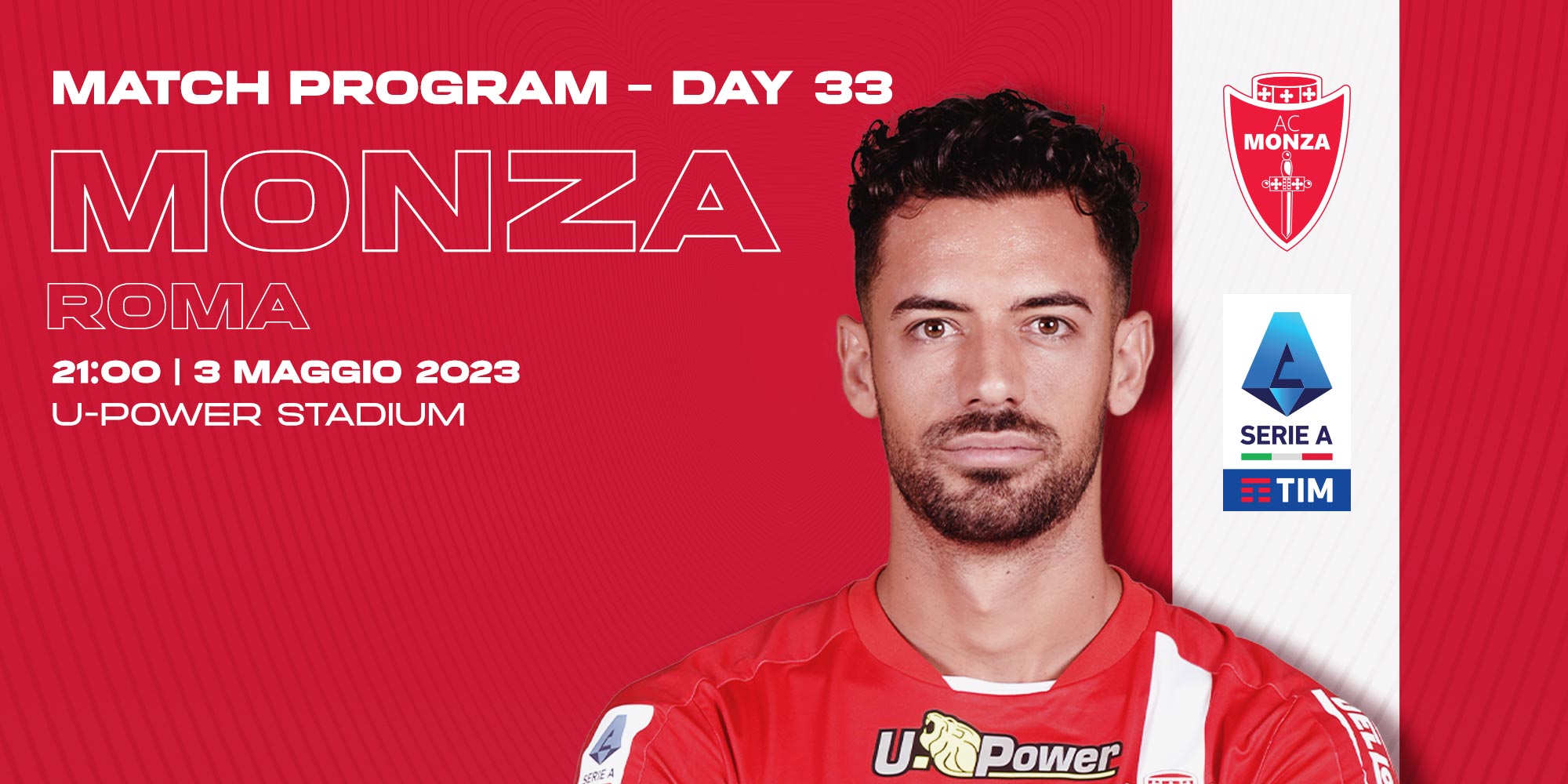 Monza - Roma: Match Program - Associazione Calcio Monza S.p.A.