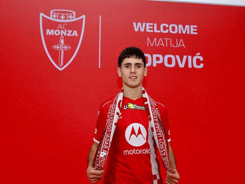 Benvenuto Matija Popović - Associazione Calcio Monza S.p.A.